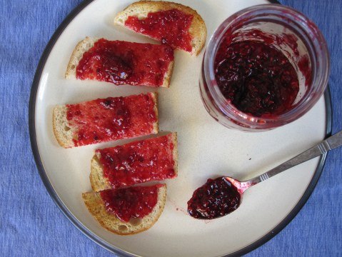 Cherry Rhubarb Jam (Low-Sugar) | My Pantry Shelf